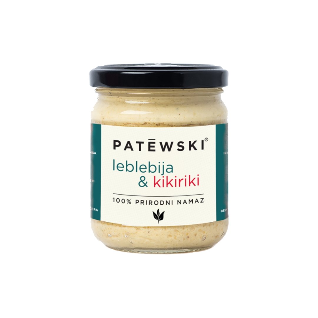 Patewski humus leblebija i kikiriki 160g – Banga Srbija