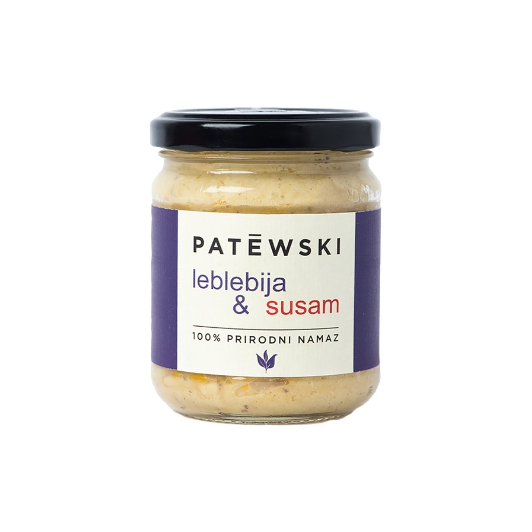 Patewski humus leblebija i susam 160g – Banga Srbija
